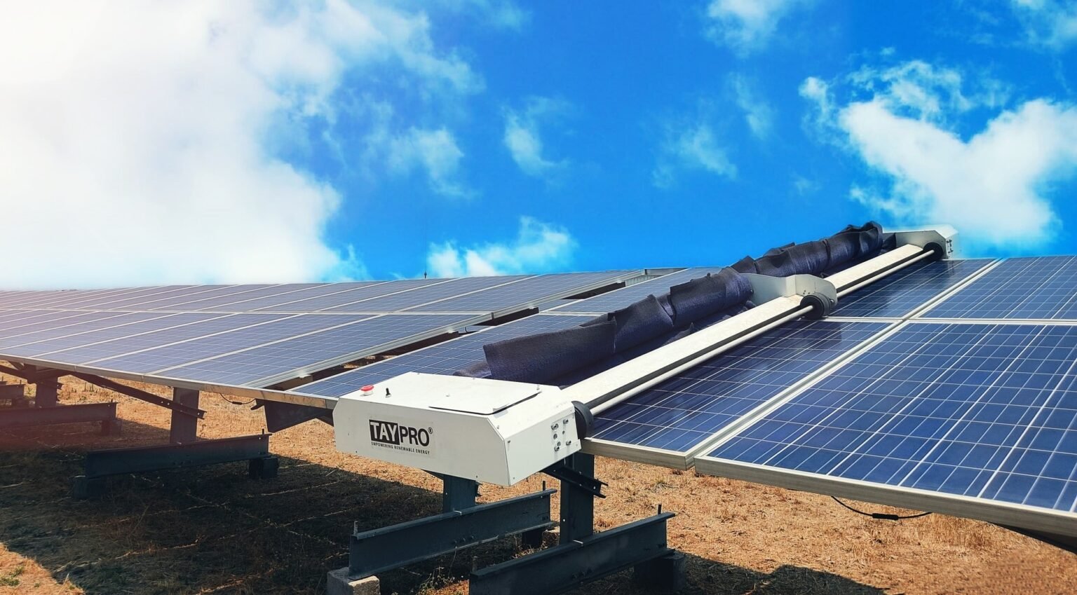 Solar Panel Cleaning Robot by Taypro Private Limited